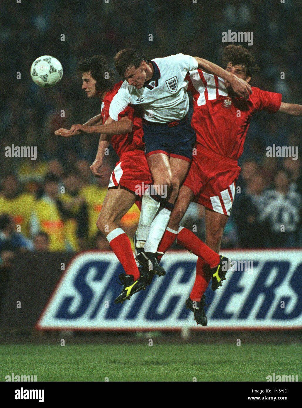 TEDDY SHERINGHAM ENGLAND & TOTTENHAM HOTSPUR FC 02 June 1993 Stock ...