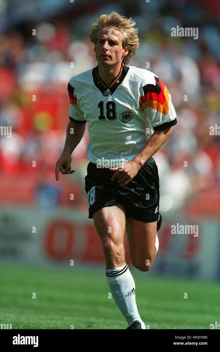 JURGEN KLINSMANN GERMANY 29 June 1993 Stock Photo - Alamy