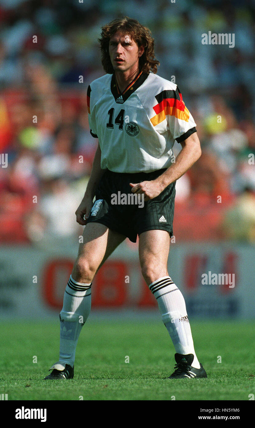 MICHAEL SCHULZ GERMANY & BORUSSIA DORTMUND FC 29 June 1993 Stock Photo - Alamy