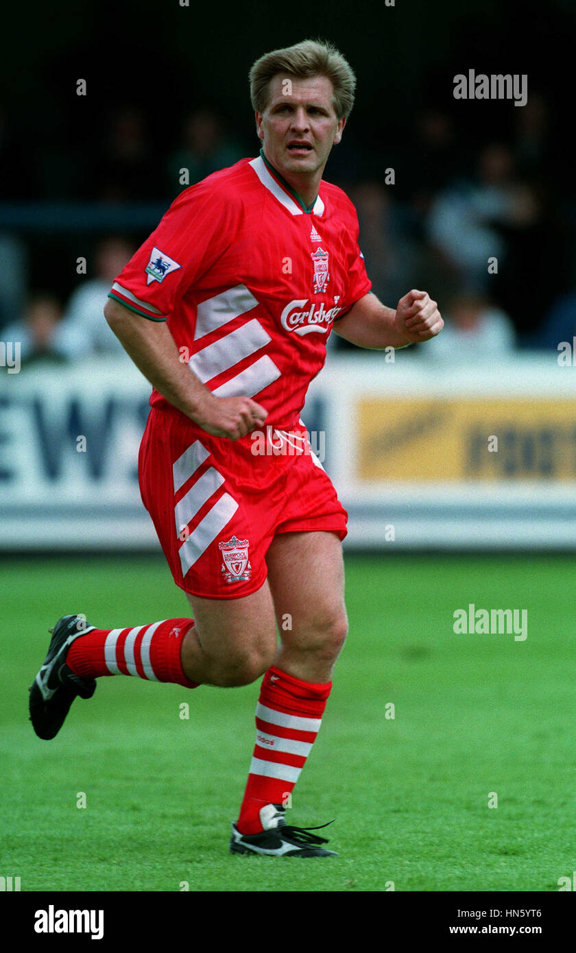 JAN MOLBY LIVERPOOL FC 02 August 1993 Stock Photo - Alamy
