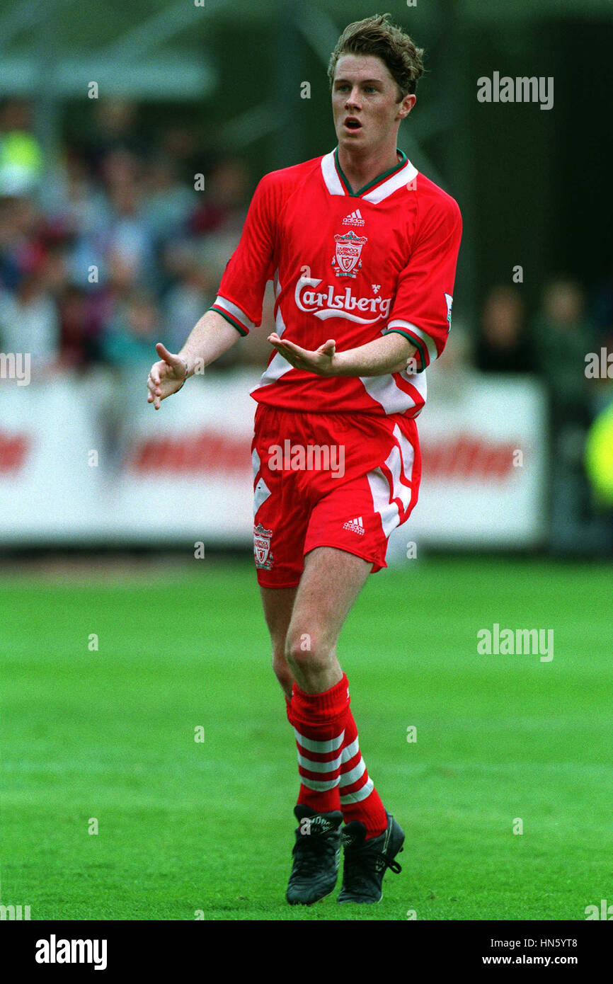STEVE MCMANAMAN LIVERPOOL FC 02 August 1993 Stock Photo - Alamy