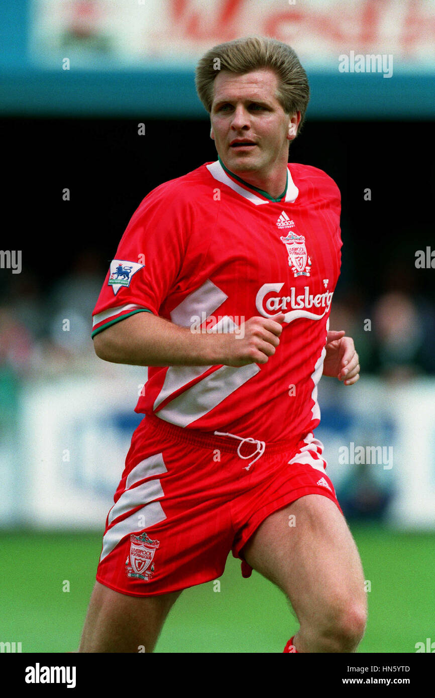 JAN MOLBY LIVERPOOL FC 02 August 1993 Stock Photo - Alamy