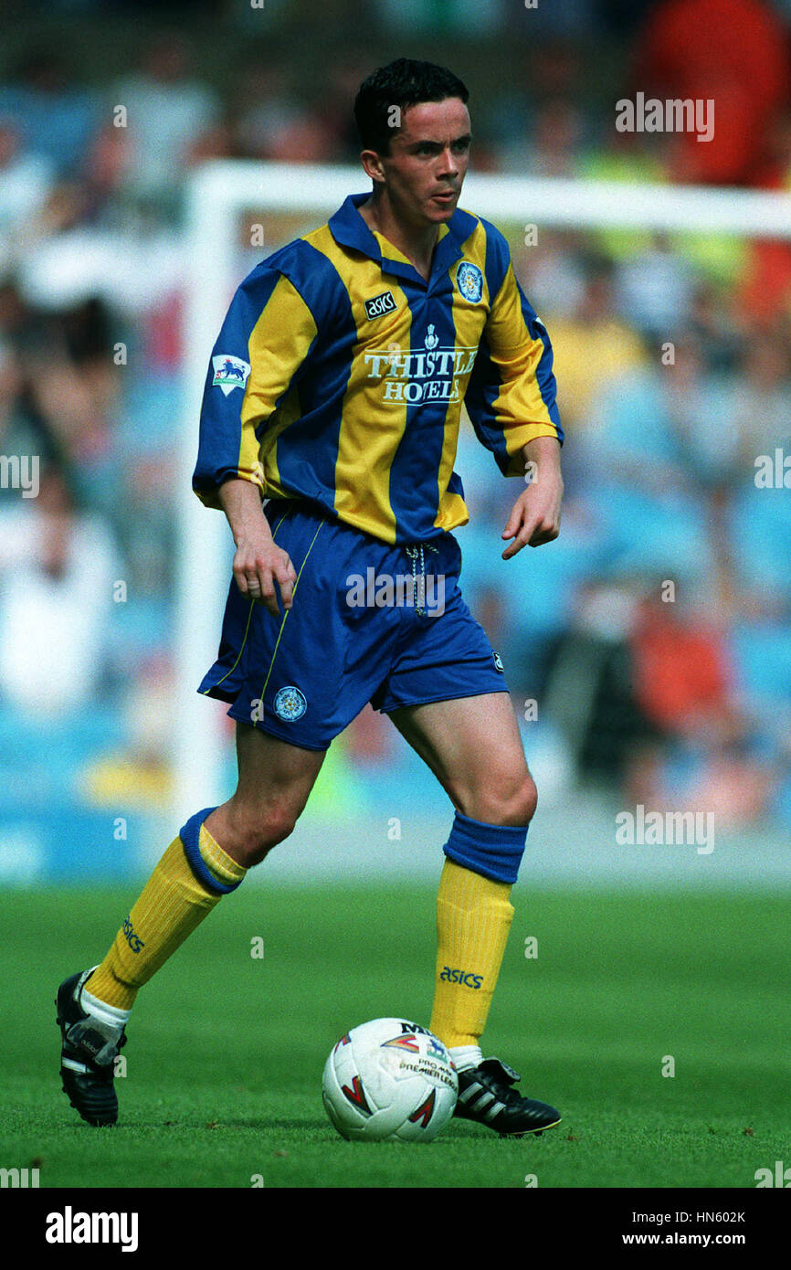 GARY KELLY. LEEDS UNITED FC 17 August 1993 Stock Photo - Alamy