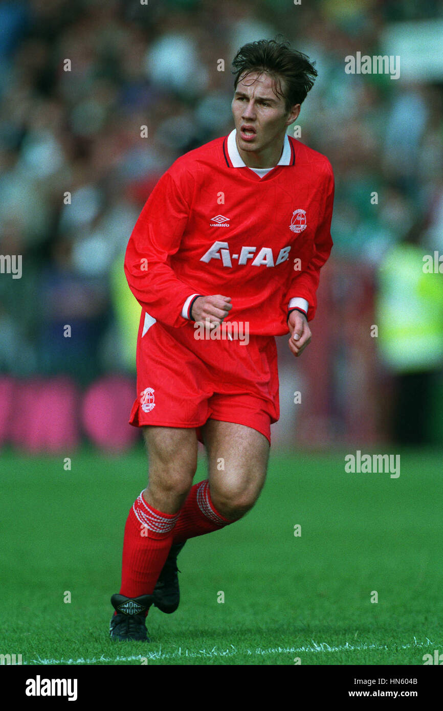 EOIN JESS ABERDEEN FC 13 September 1993 Stock Photo - Alamy