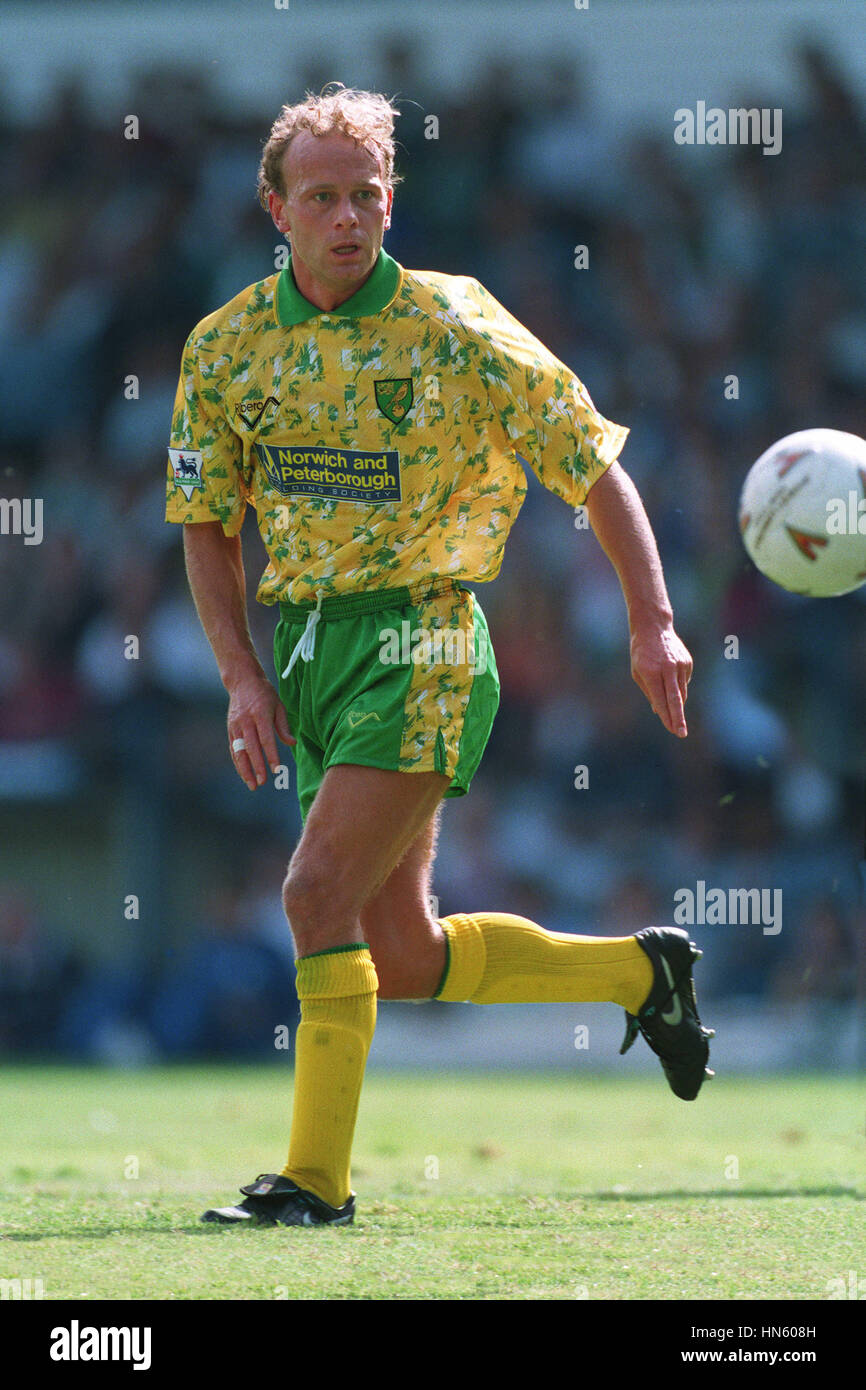 JEREMY GOSS NORWICH CITY FC 23 August 1993 Stock Photo - Alamy