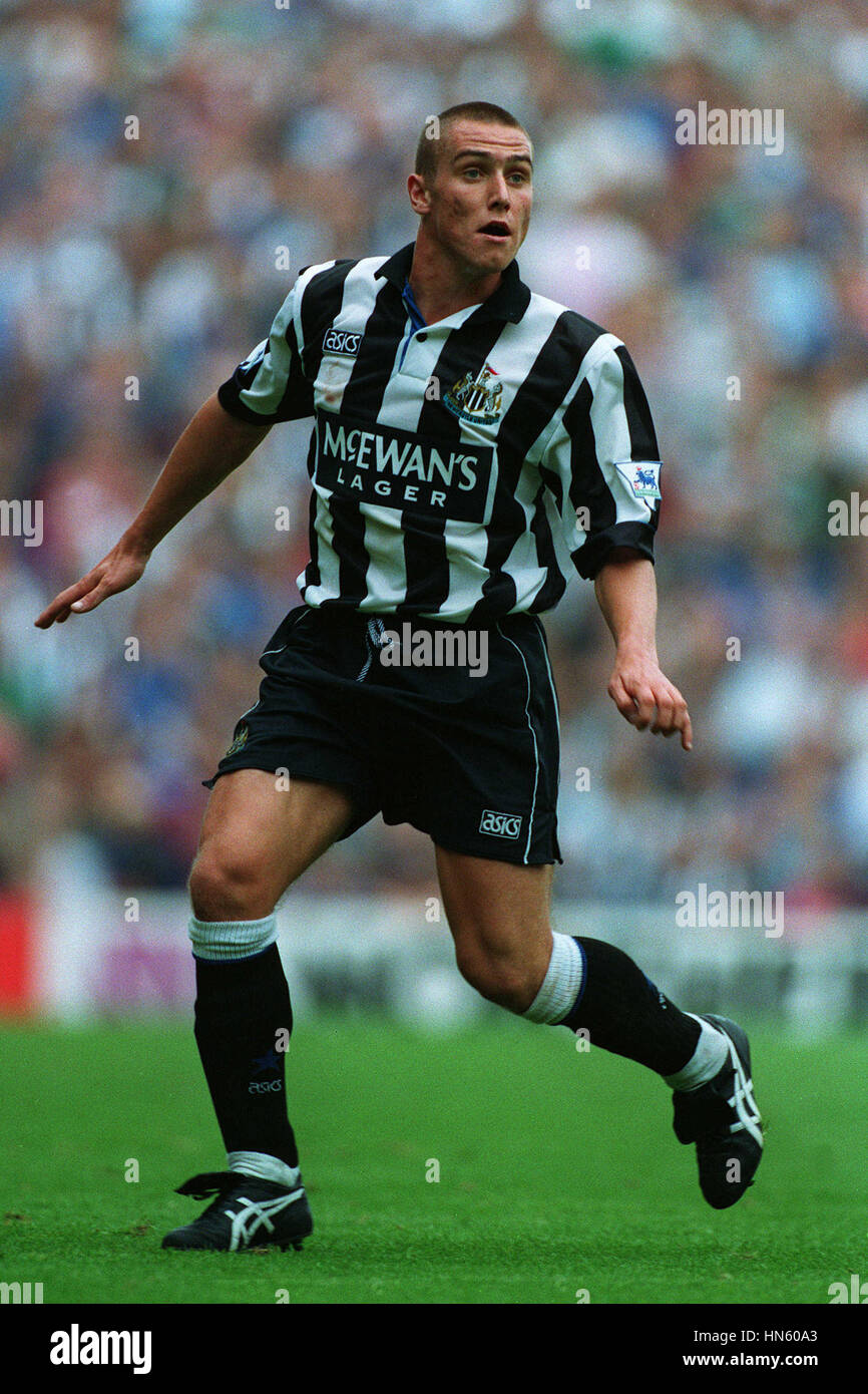 LEE CLARK NEWCASTLE UNITED FC 31 August 1993 Stock Photo - Alamy