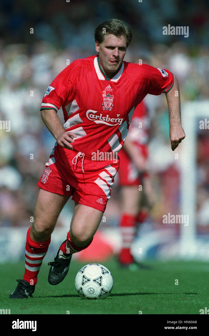 JAN MOLBY LIVERPOOL FC 31 August 1993 Stock Photo - Alamy
