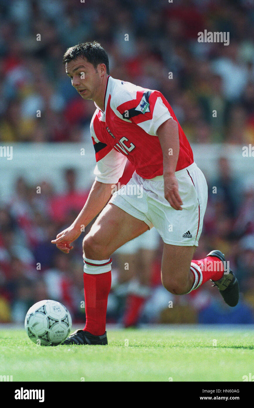 DAVID HILLIER ARSENAL FC 01 September 1993 Stock Photo - Alamy