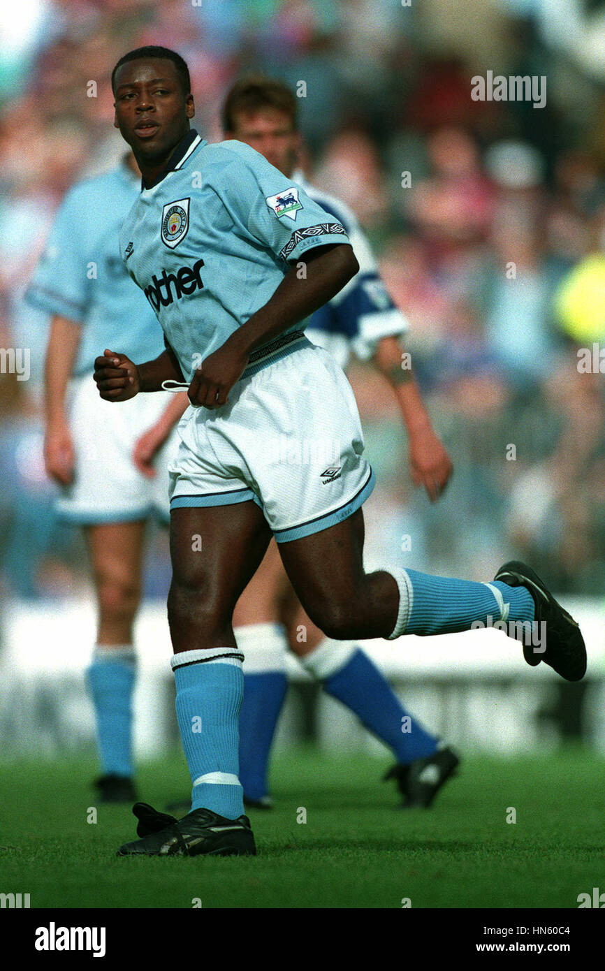 ADIE MIKE MANCHESTER CITY FC 12 September 1993 Stock Photo - Alamy