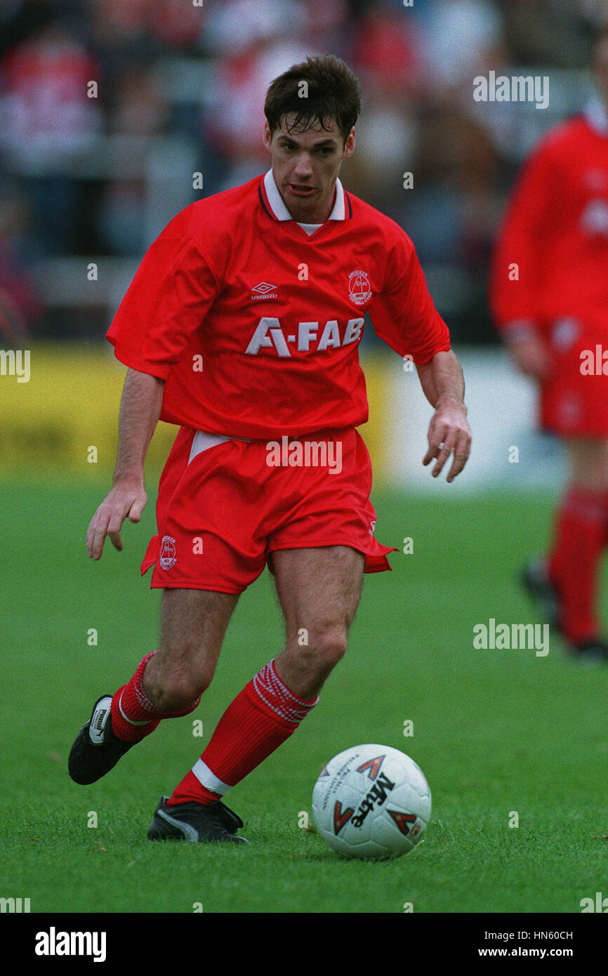 JOE MILLER ABERDEEN FC 13 September 1993 Stock Photo - Alamy