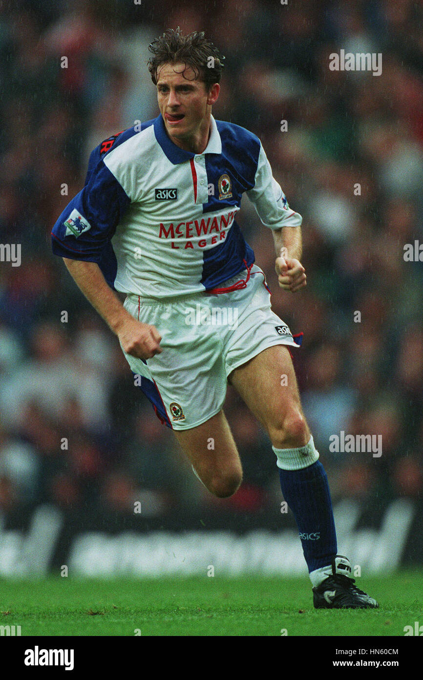 KEVIN GALLACHER BLACKBURN ROVERS FC 13 September 1993 Stock Photo - Alamy