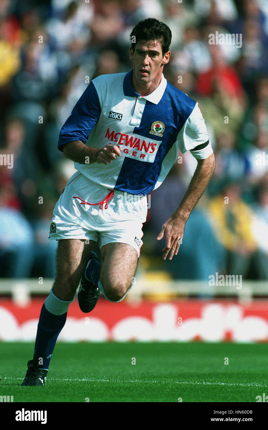 MIKE NEWELL BLACKBURN ROVERS FC 20 September 1993 Stock Photo - Alamy