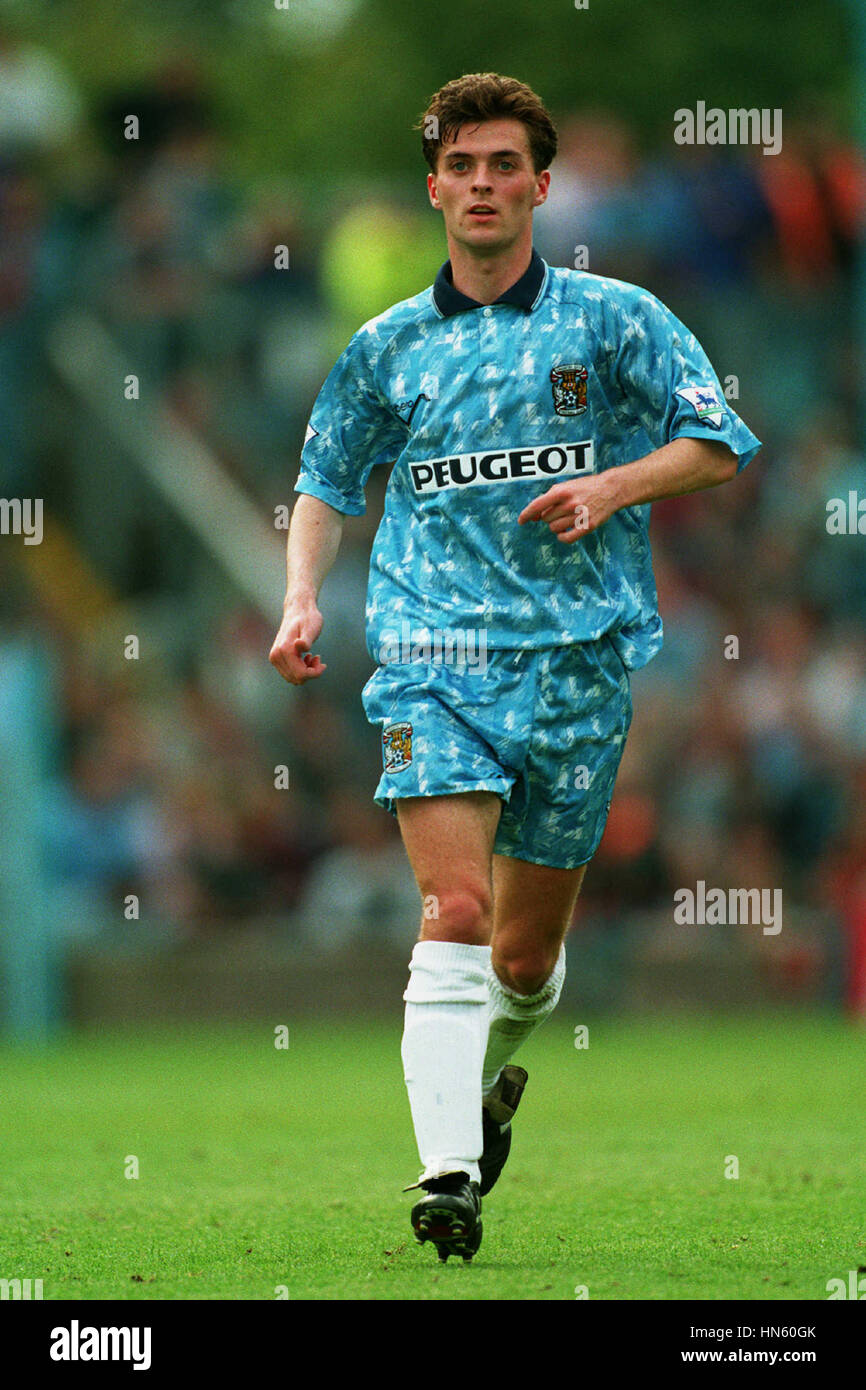 WILLIE BOLAND COVENTRY CITY FC 01 October 1993 Stock Photo - Alamy