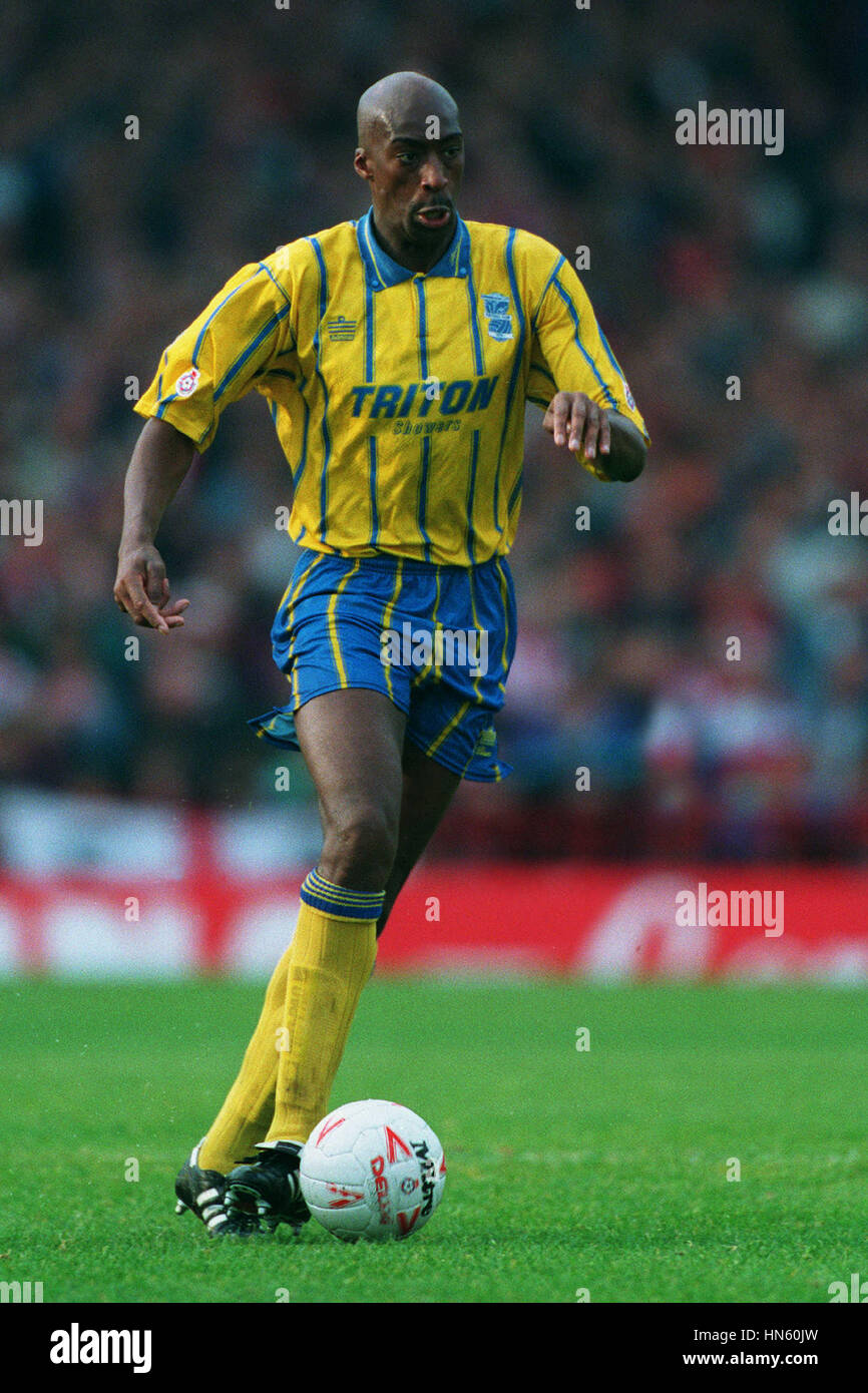 CHRIS WHYTE BIRMINGHAM CITY FC 12 October 1993 Stock Photo - Alamy