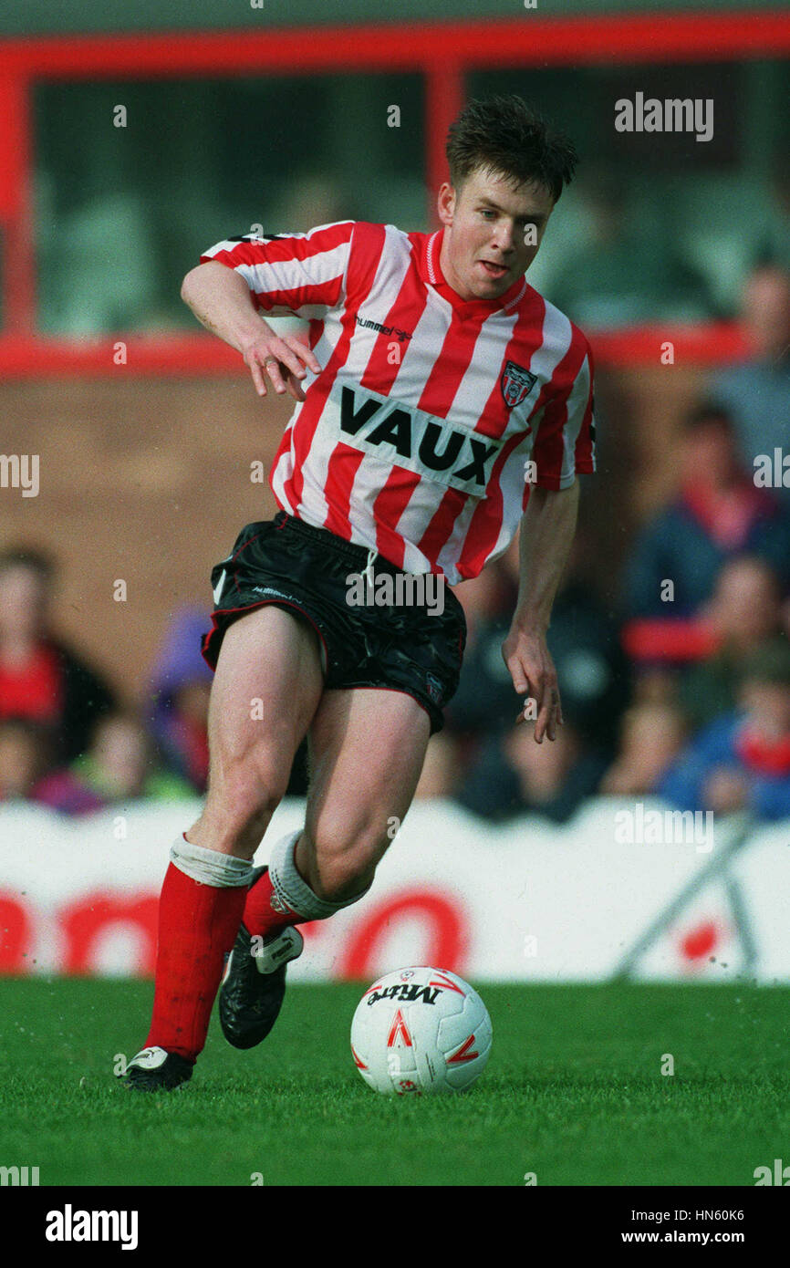 CRAIG RUSSELL SUNDERLAND FC 12 October 1993 Stock Photo - Alamy
