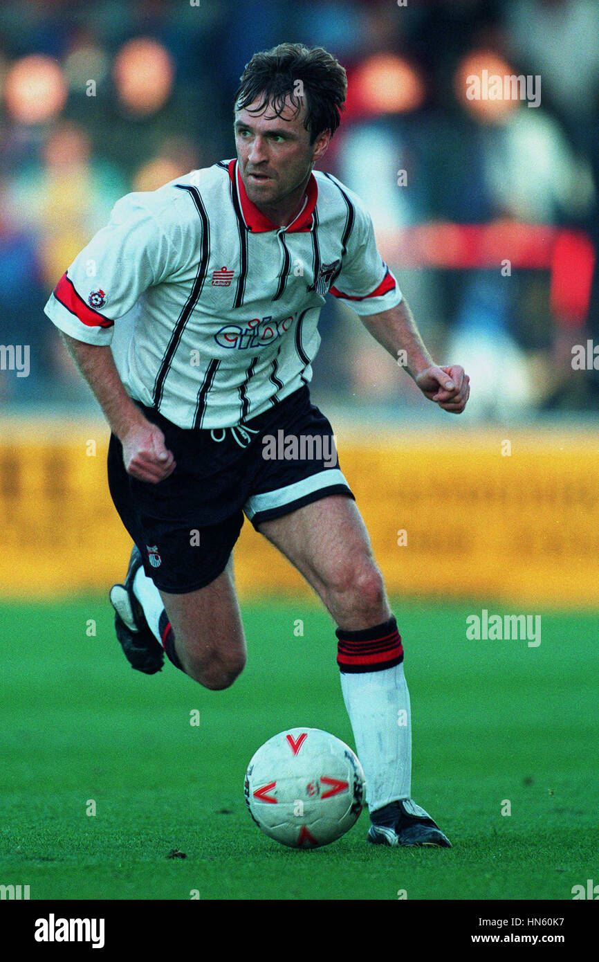 PAUL AGNEW GRIMSBY TOWN FC 12 October 1993 Stock Photo - Alamy