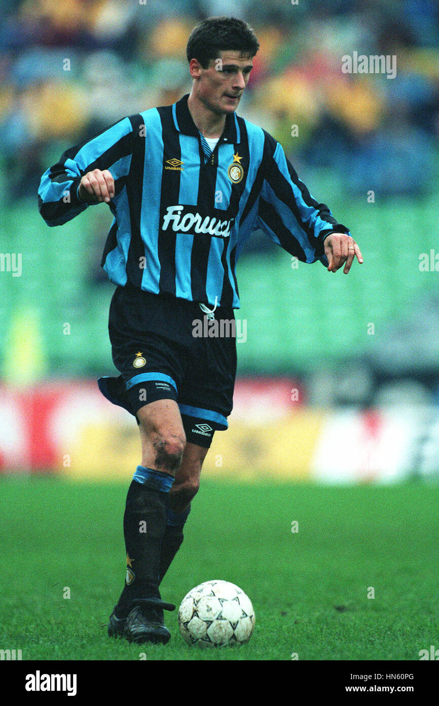 WIM JONK INTER MILAN FC 26 October 1993 Stock Photo - Alamy