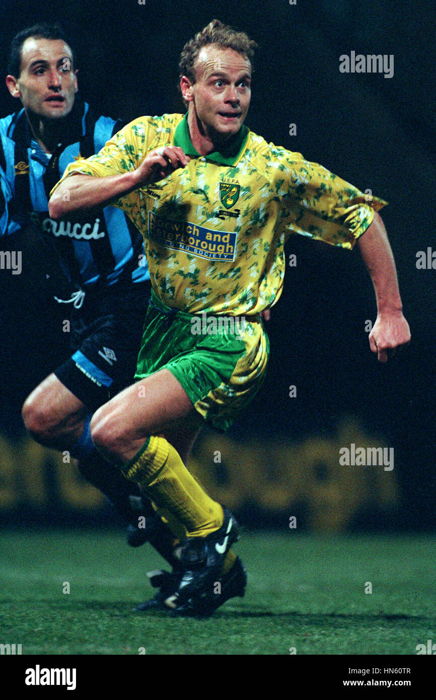 JEREMY GOSS NORWICH CITY FC 01 December 1993 Stock Photo - Alamy