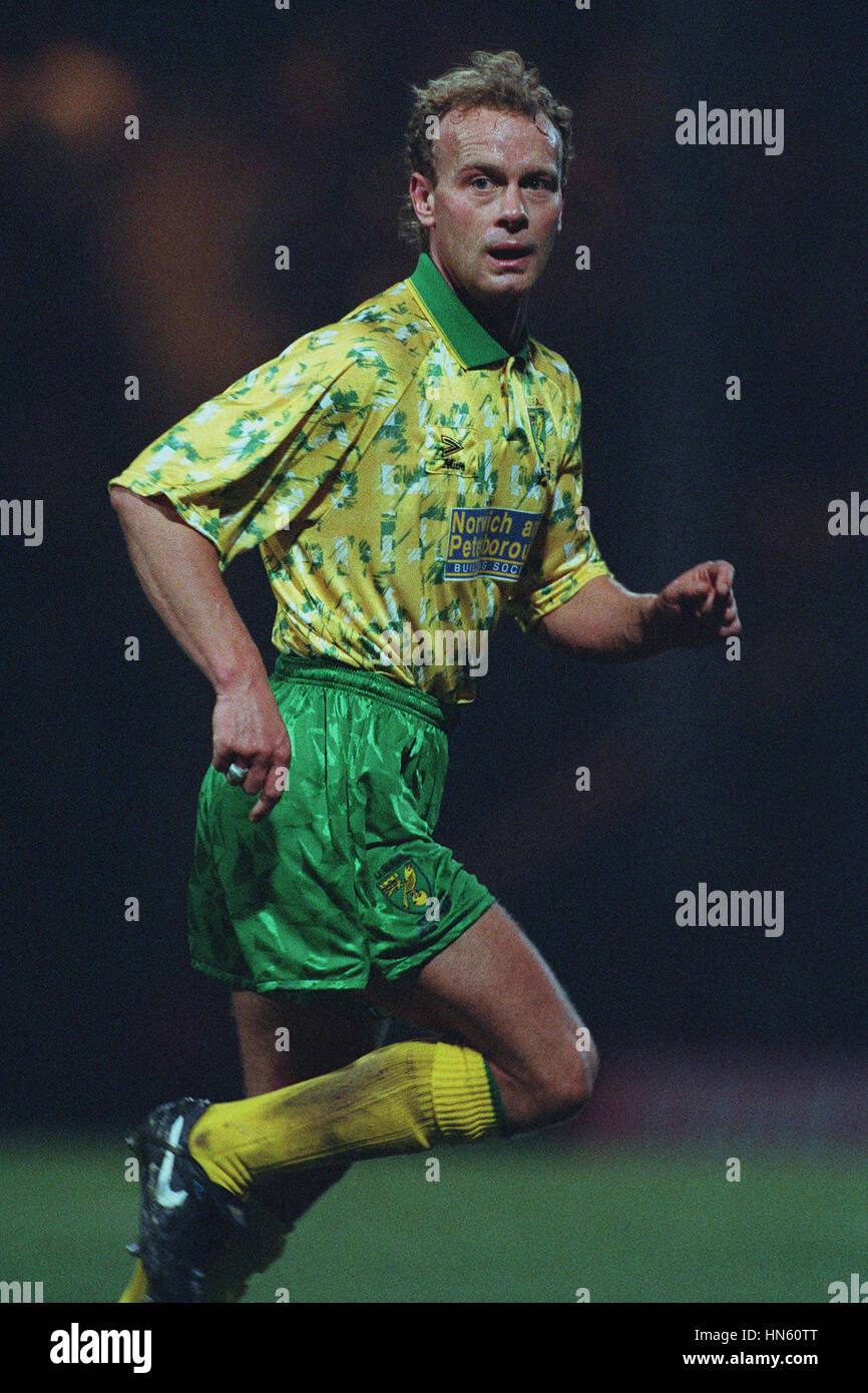 JEREMY GOSS NORWICH CITY FC 01 December 1993 Stock Photo - Alamy