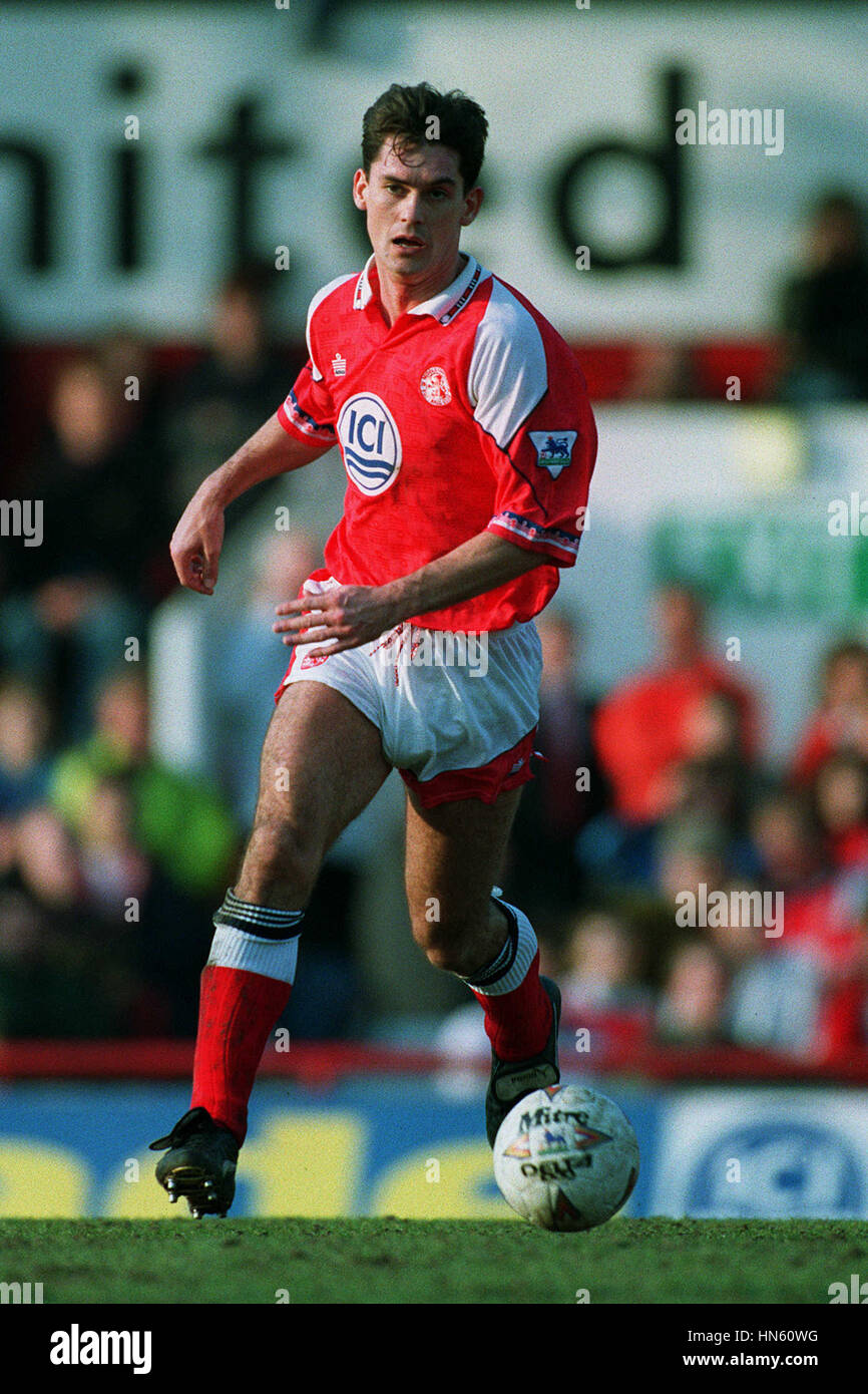 WILLIE FALCONER MIDDLESBROUGH FC 11 April 1993 Stock Photo - Alamy
