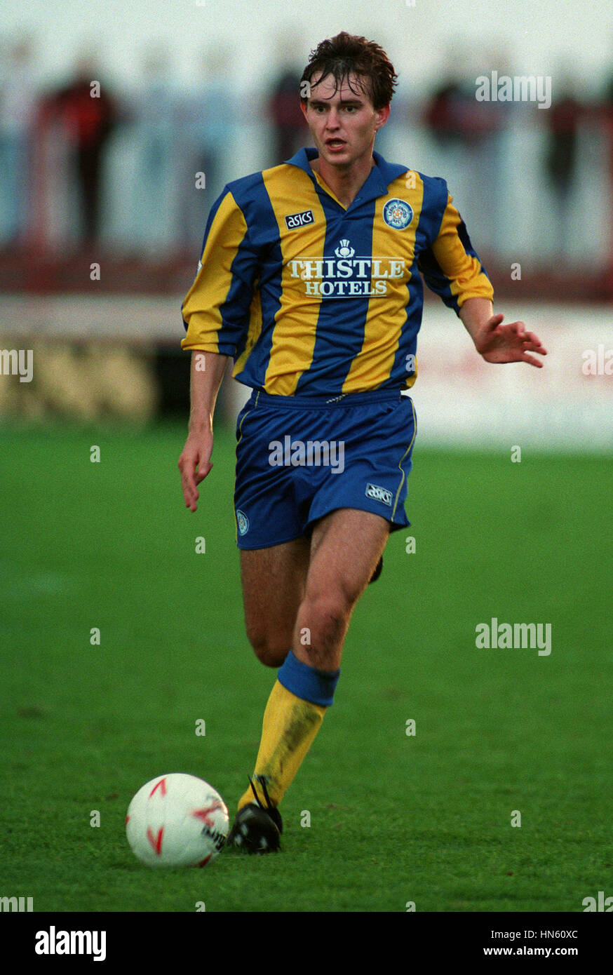 DAVID WETHERALL LEEDS UNITED FC 27 July 1993 Stock Photo - Alamy