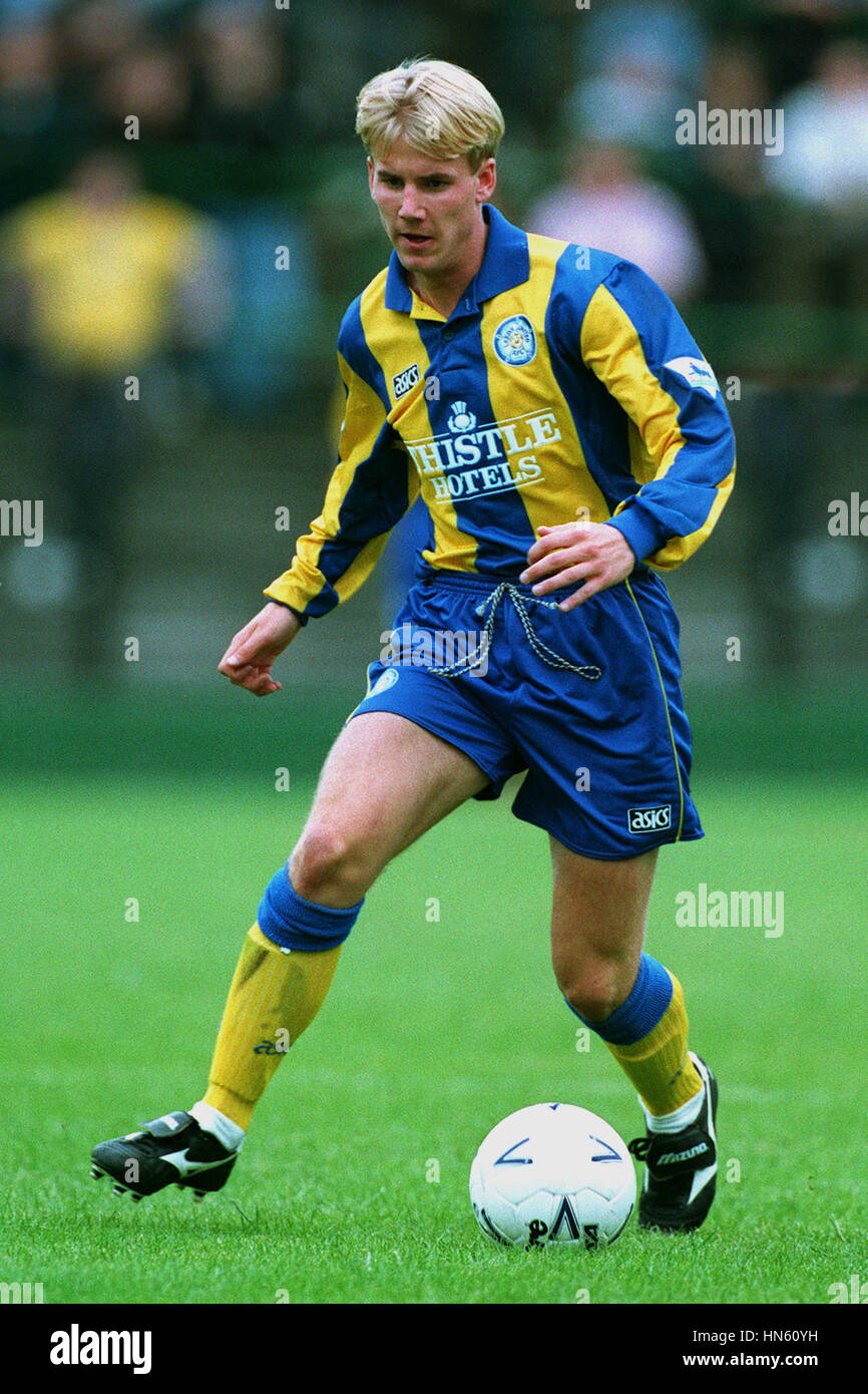 KEVIN SHARP . LEEDS UNITED FC 02 August 1993 Stock Photo - Alamy