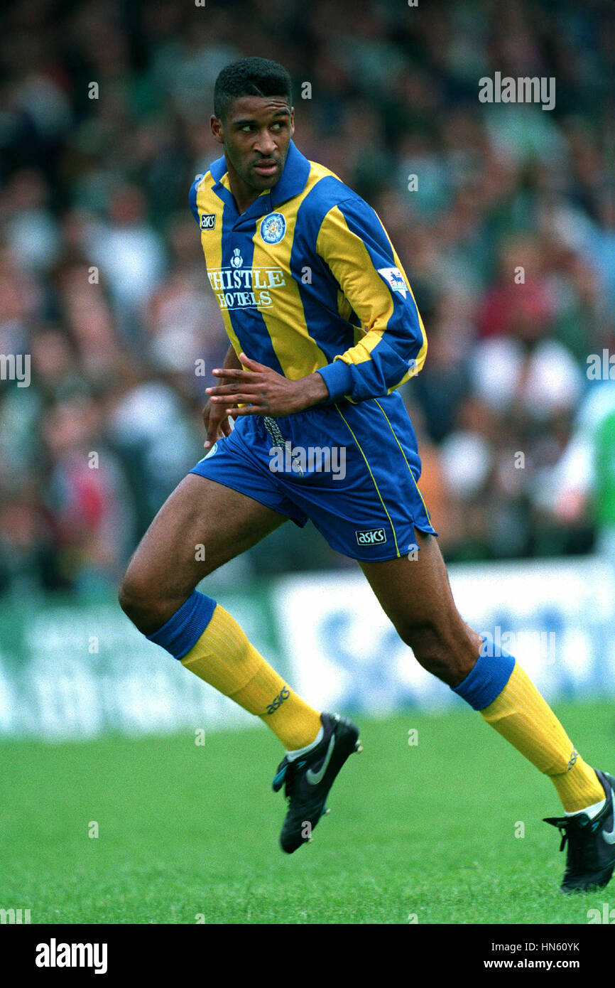 BRIAN DEANE LEEDS UNITED FC 02 August 1993 Stock Photo - Alamy