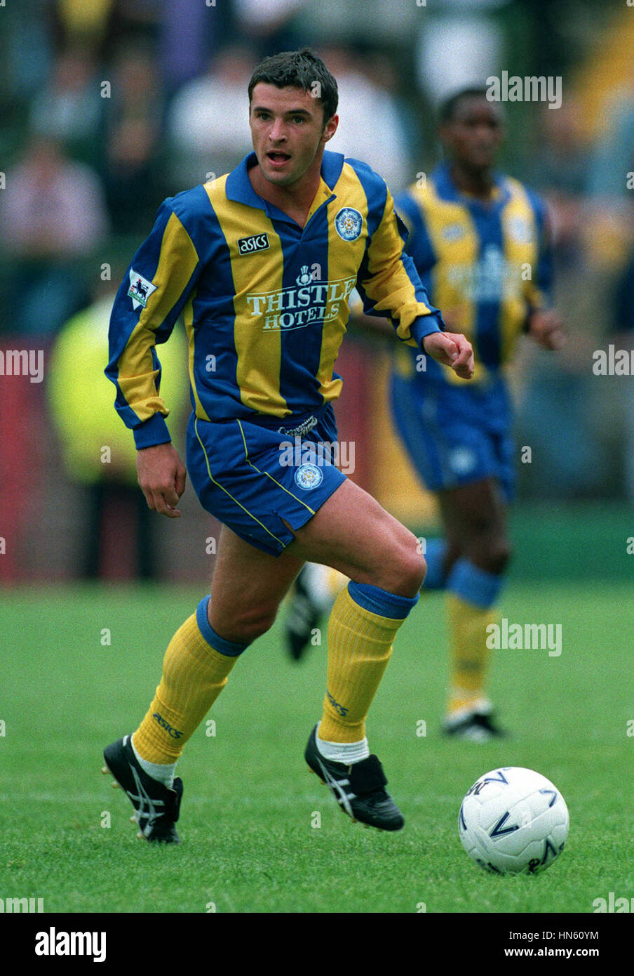 GARY SPEED LEEDS UNITED FC 02 August 1993 Stock Photo - Alamy