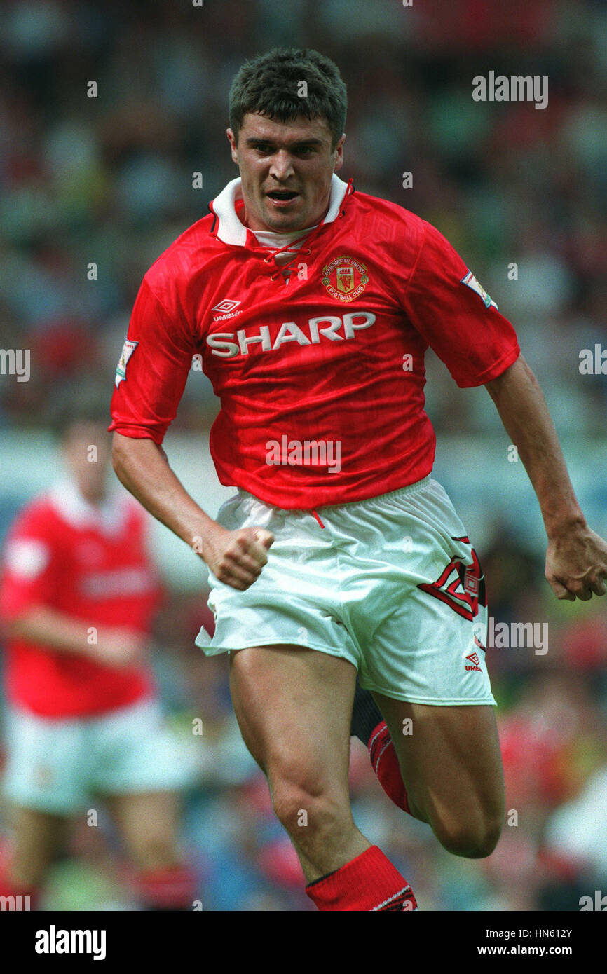 ROY KEANE MANCHESTER UNITED FC 24 August 1993 Stock Photo - Alamy