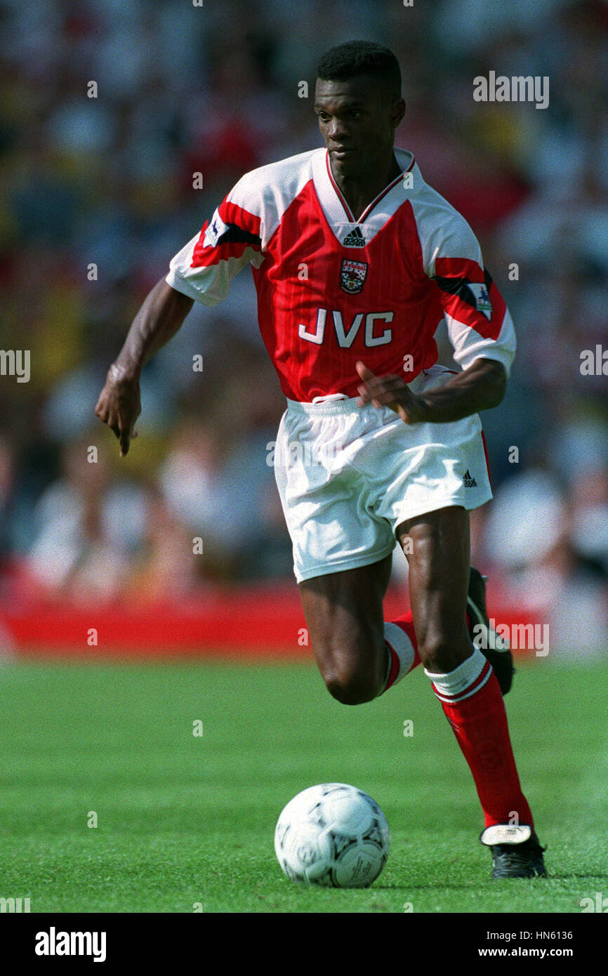 PAUL DAVIS ARSENAL FC 24 August 1993 Stock Photo - Alamy