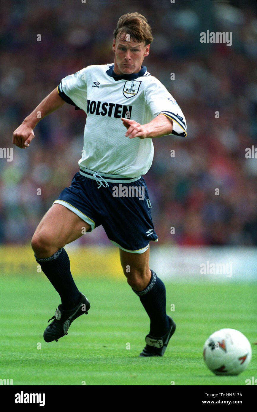 TEDDY SHERINGHAM TOTTENHAM HOTSPUR FC 31 August 1993 Stock Photo - Alamy