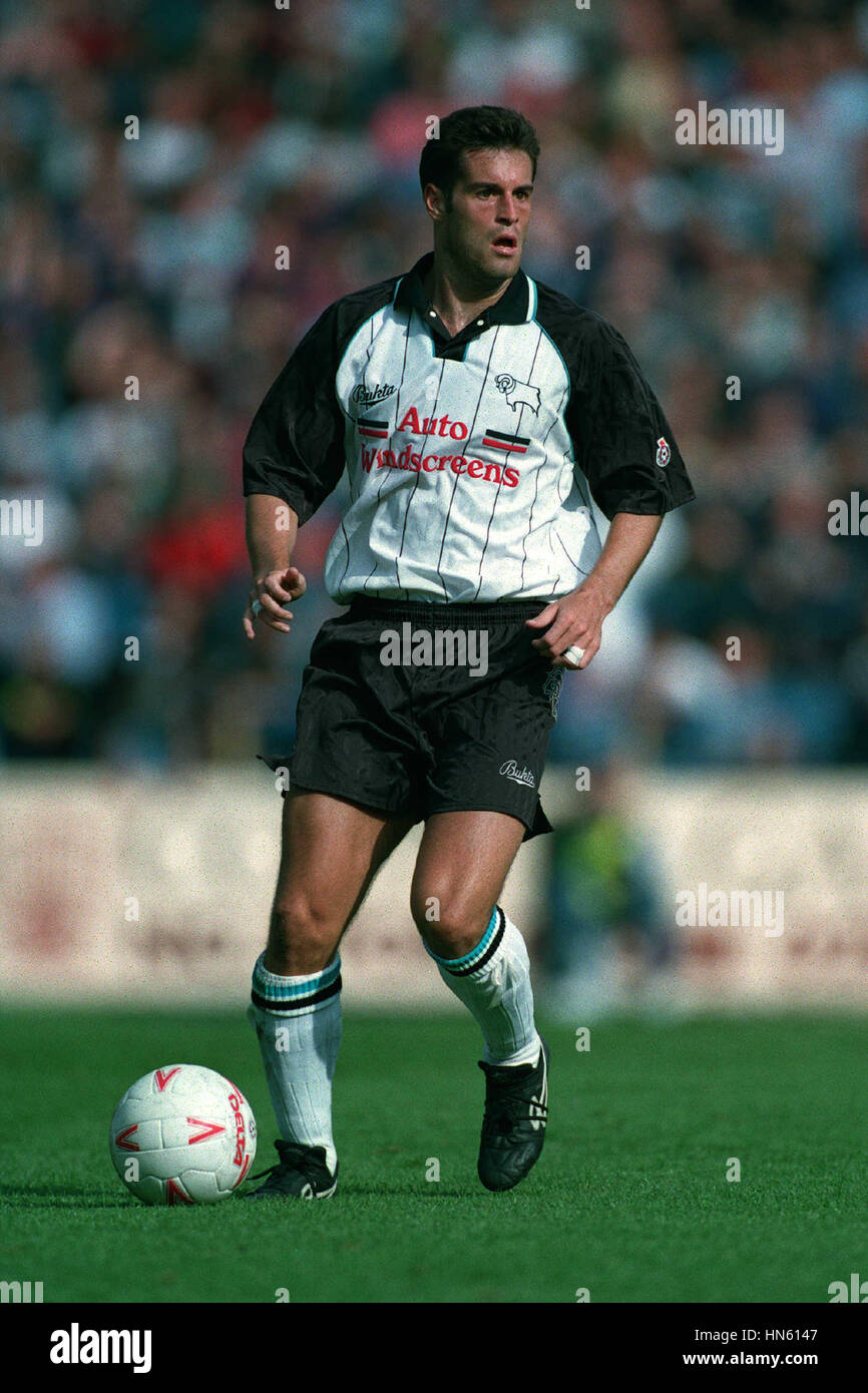 JOHN HARKES DERBY COUNTY FC 06 September 1993 Stock Photo - Alamy