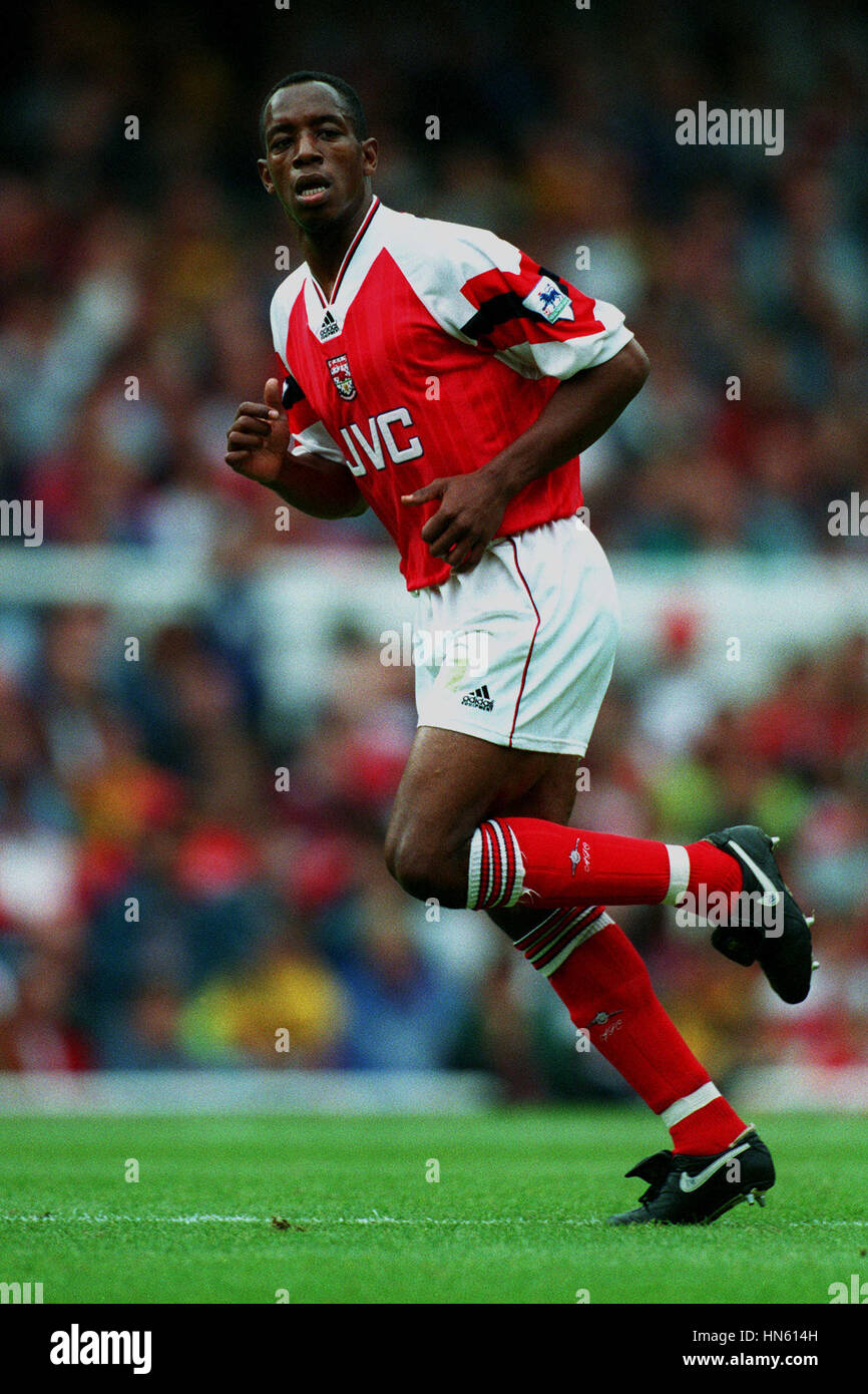 IAN WRIGHT ARSENAL FC 15 September 1993 Stock Photo - Alamy