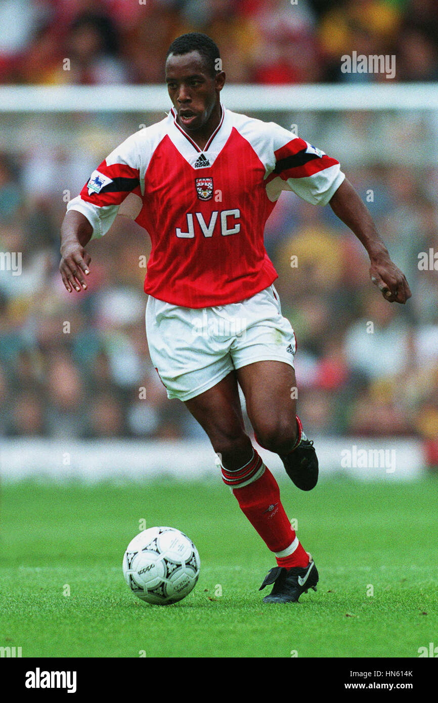 Ian wright arsenal 1993 hi-res stock photography and images - Alamy