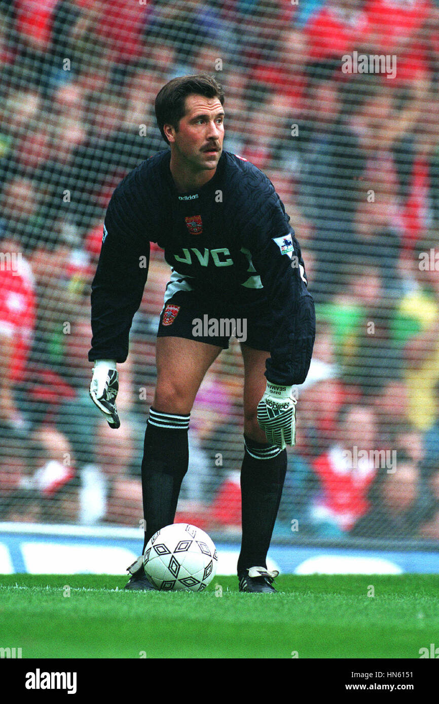 DAVID SEAMAN ARSENAL FC 20 September 1993 Stock Photo - Alamy