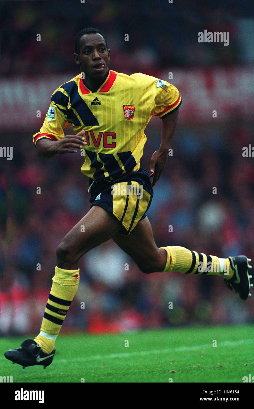 IAN WRIGHT ARSENAL FC 20 September 1993 Stock Photo - Alamy