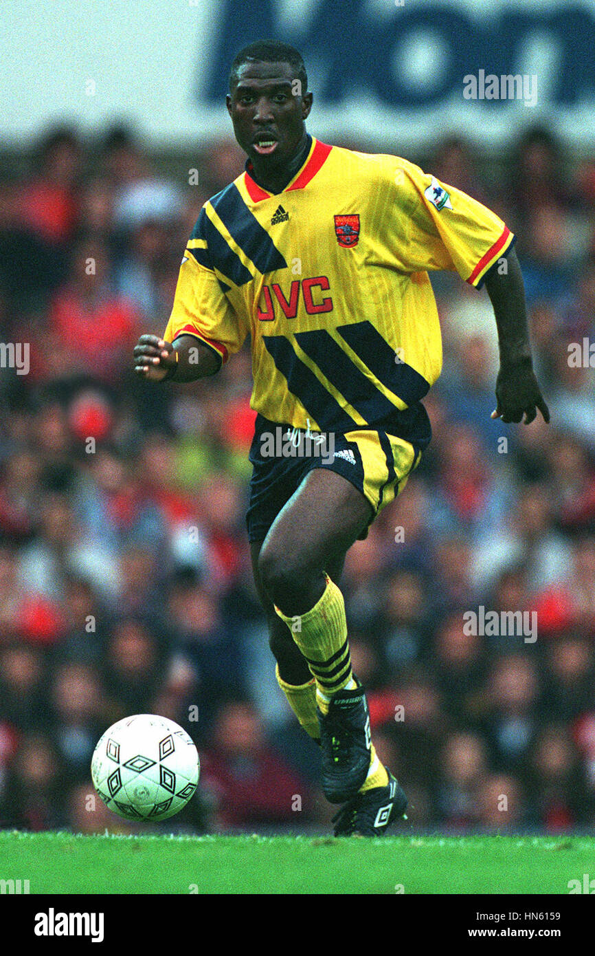 KEVIN CAMPBELL ARSENAL FC 20 September 1993 Stock Photo - Alamy