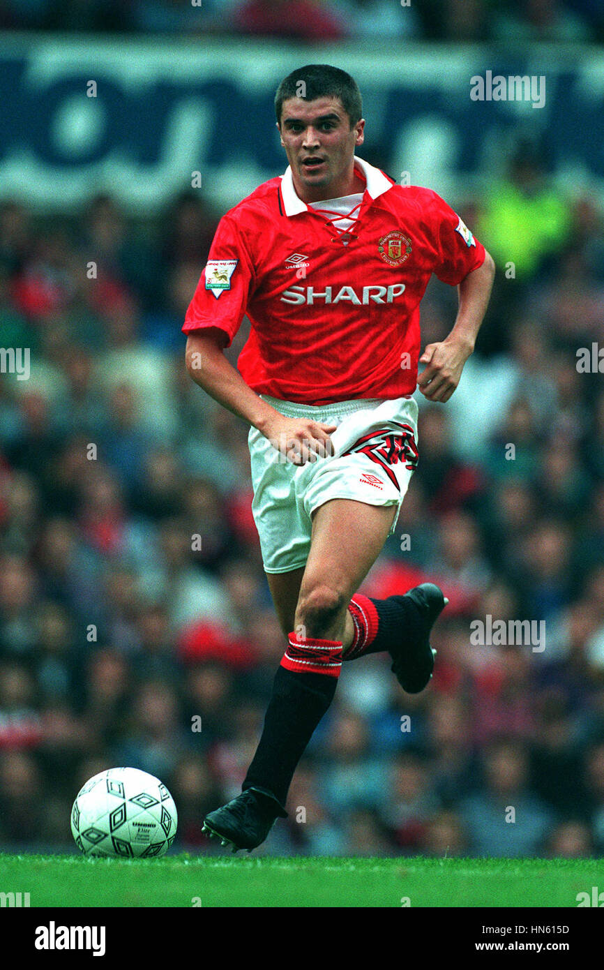 ROY KEANE MANCHESTER UNITED FC 20 September 1993 Stock Photo - Alamy