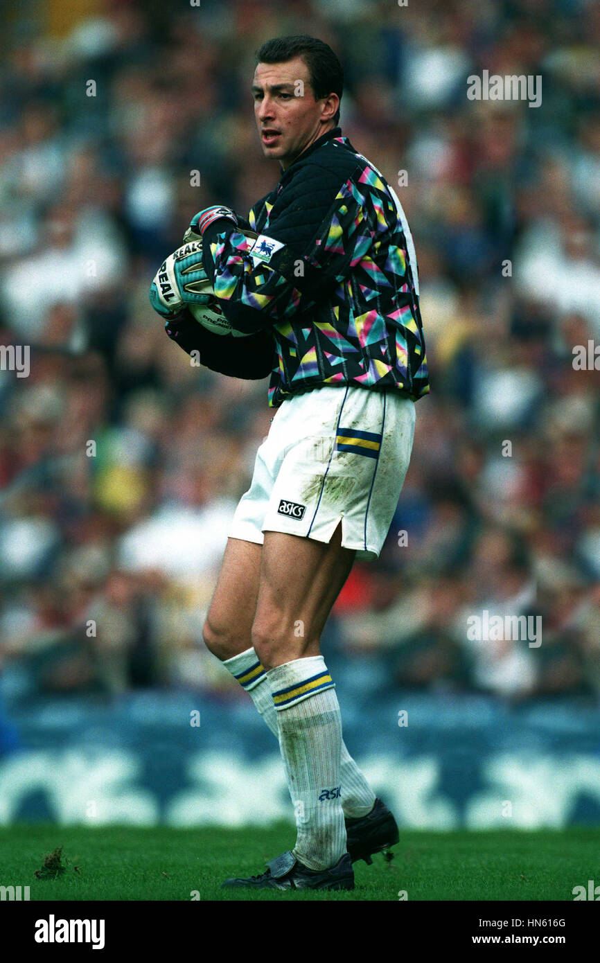 MARK BEENEY LEEDS UNITED FC 04 October 1993 Stock Photo - Alamy