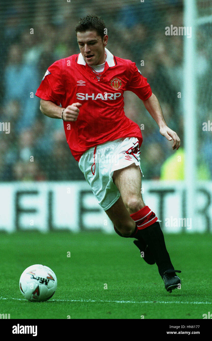 LEE SHARPE MANCHESTER UTD FC 09 October 1993 Stock Photo - Alamy