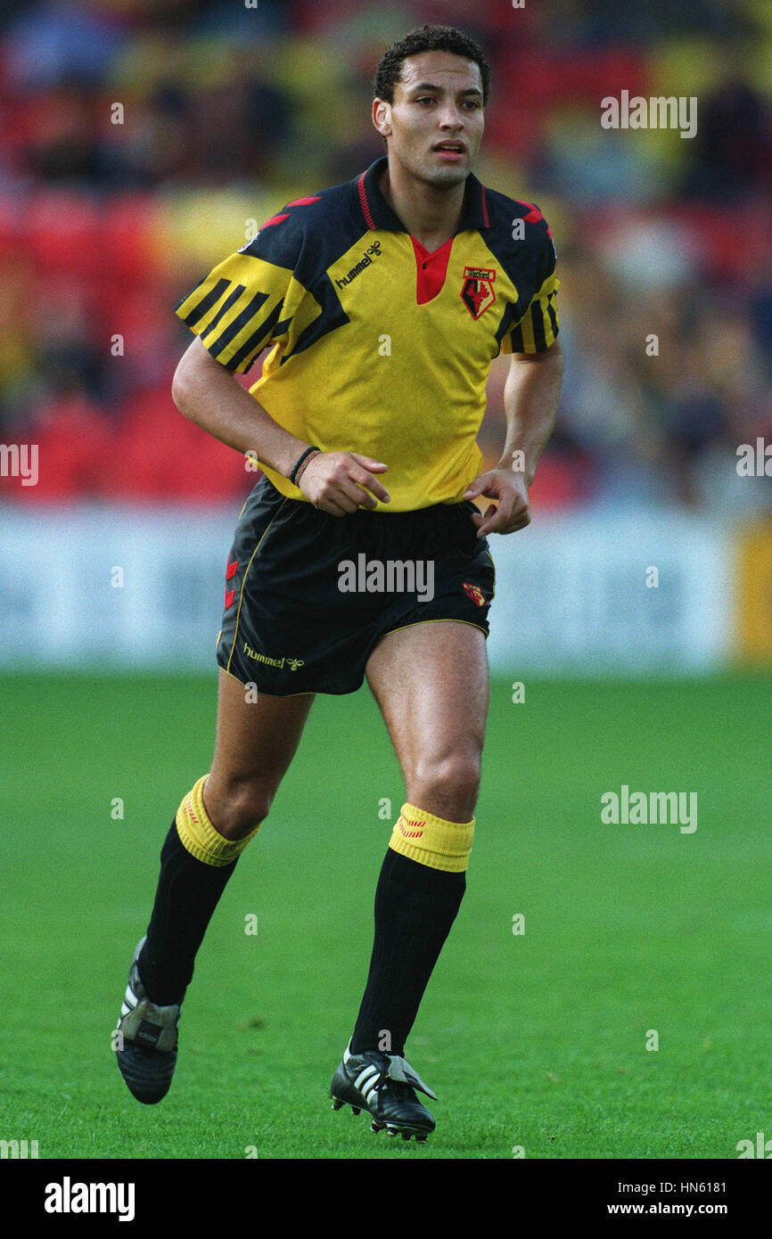JASON SOLOMAN WATFORD FC 20 October 1993 Stock Photo - Alamy
