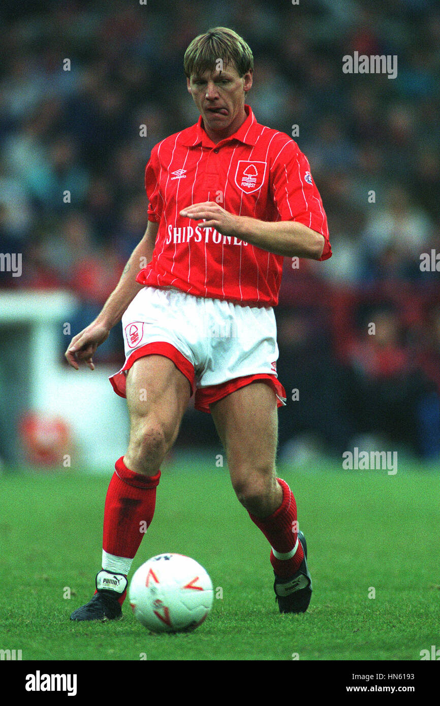 STUART PEARCE NOTTINGHAM FOREST FC 01 November 1993 Stock Photo - Alamy