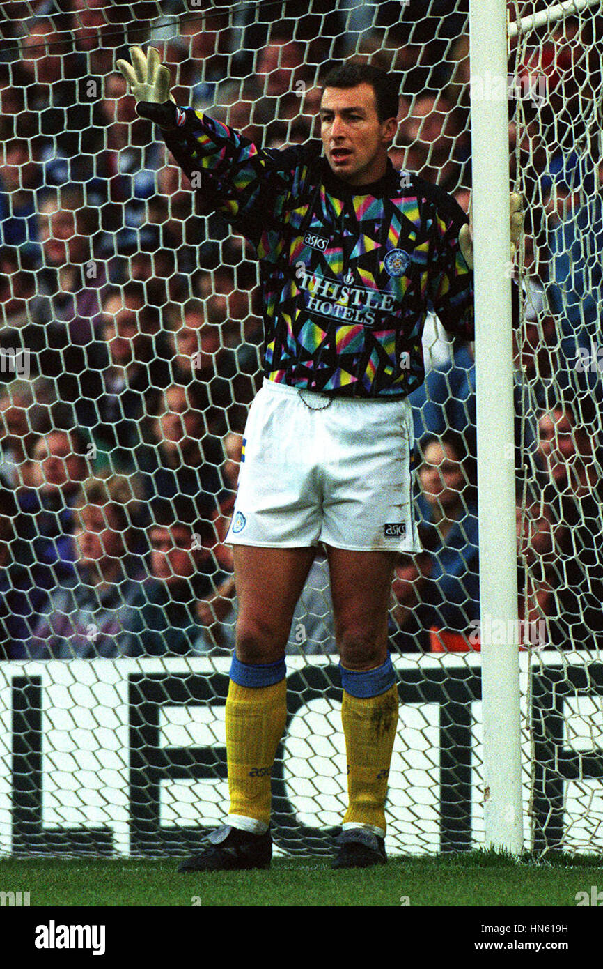 MARK BEENEY LEEDS UNITED FC 05 November 1993 Stock Photo - Alamy
