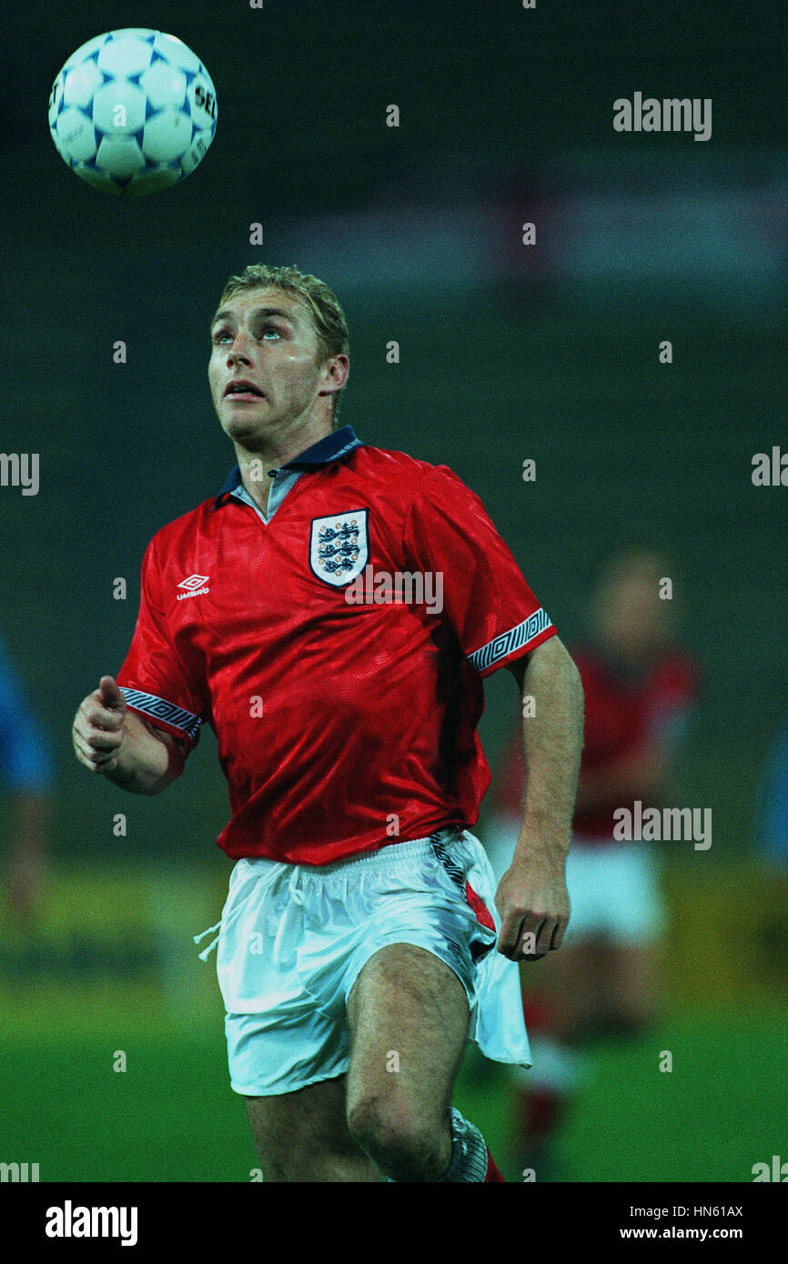 STUART RIPLEY ENGLAND & BLACKBURN ROVERS 23 August 1993 Stock Photo - Alamy