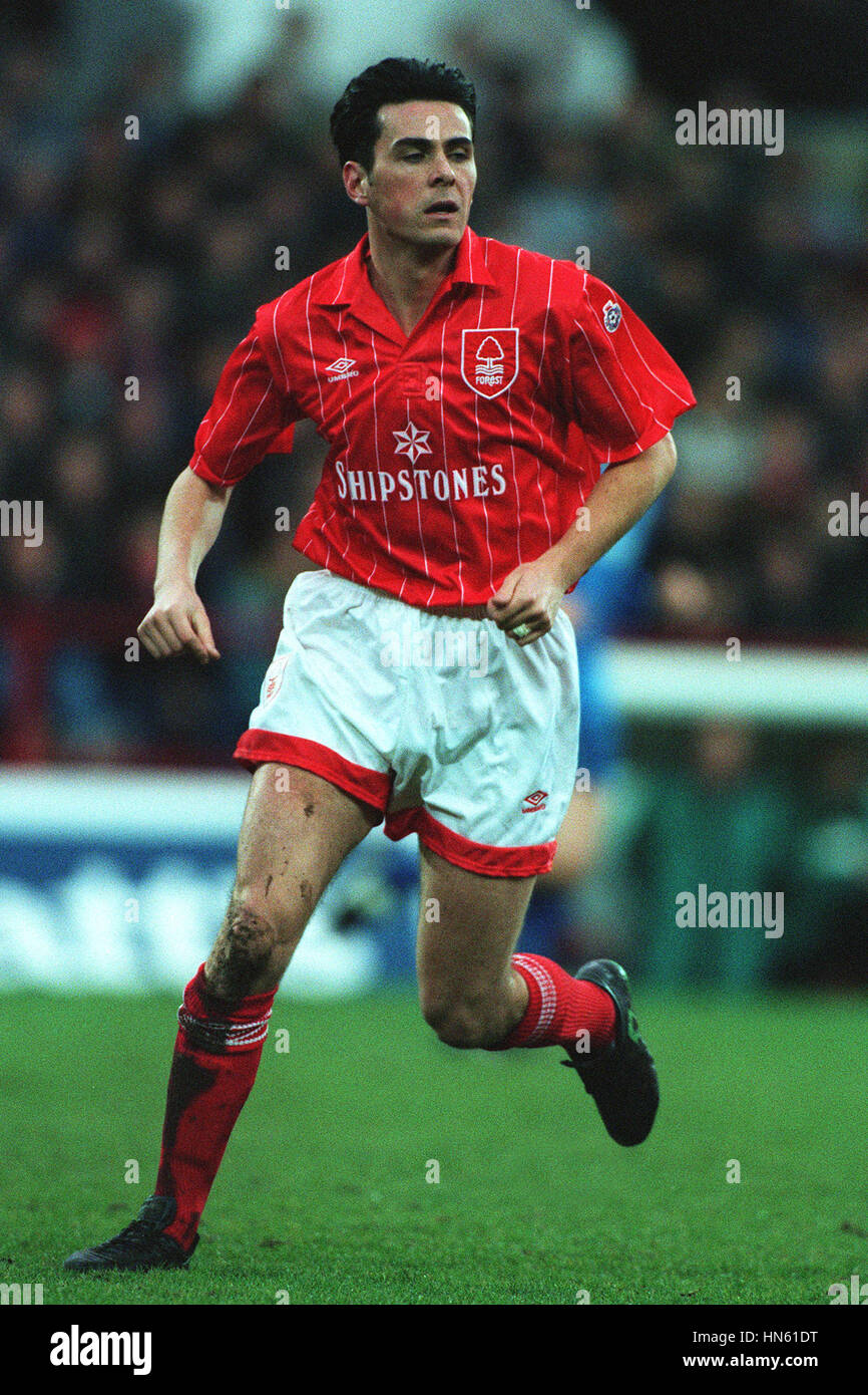 STEVE CHETTLE NOTTINGHAM FOREST FC 21 December 1993 Stock Photo - Alamy