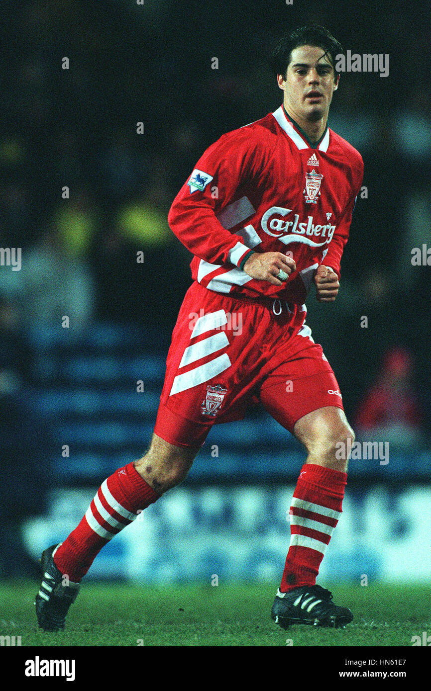 JAMIE REDKNAPP LIVERPOOL FC 21 December 1993 Stock Photo - Alamy