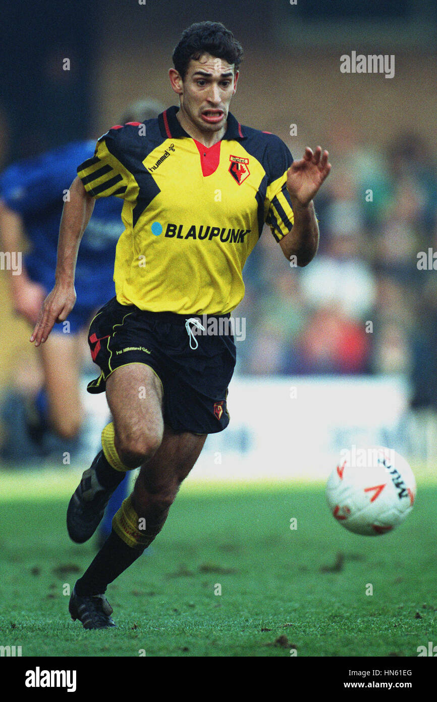 LEE NOGAN WATFORD FC 29 December 1993 Stock Photo - Alamy