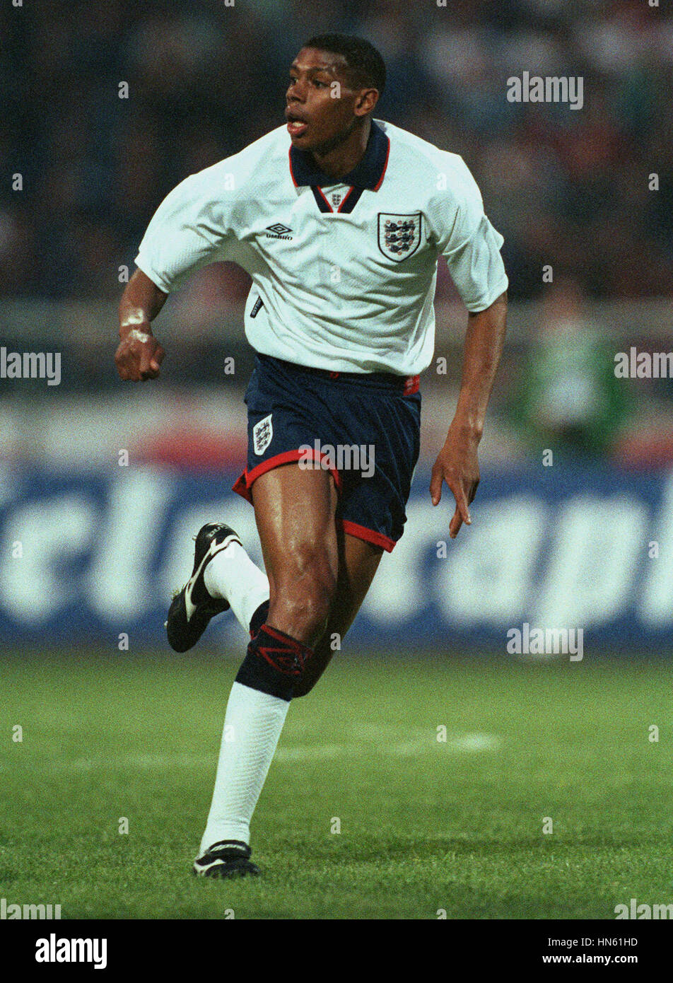 CARLTON PALMER ENGLAND & SHEFFIELD WEDNESDAY 02 June 1993 Stock Photo ...