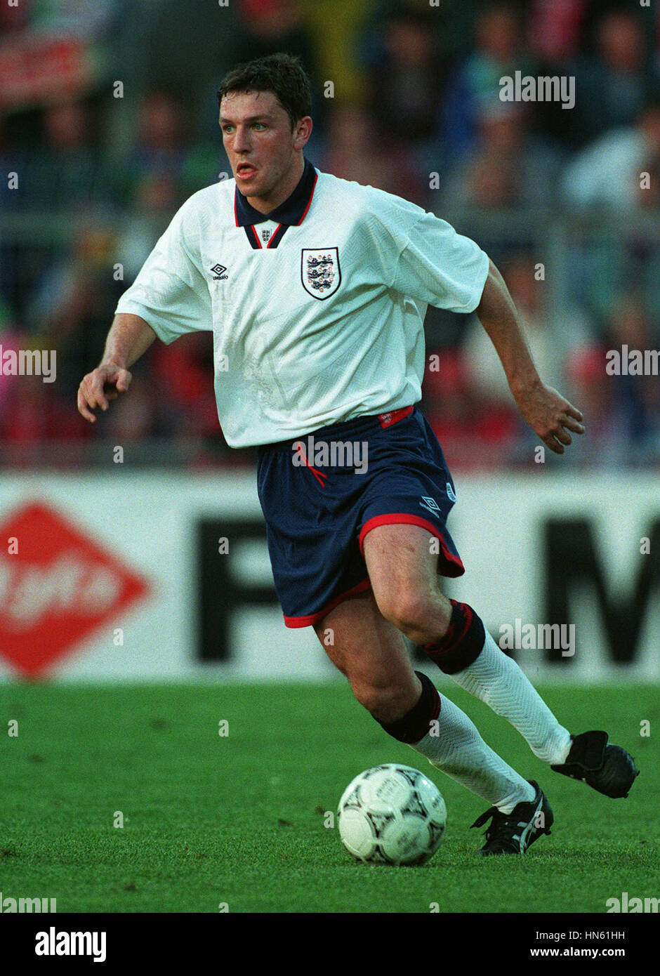 LEE SHARPE ENGLAND & MANCHESTER UTD FC 05 June 1993 Stock Photo - Alamy