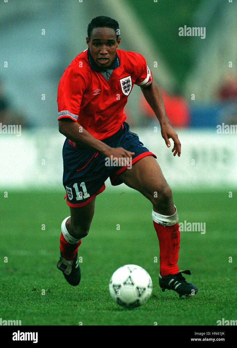 PAUL INCE ENGLAND & MANCHESTER UNITED FC 22 June 1993 Stock Photo - Alamy
